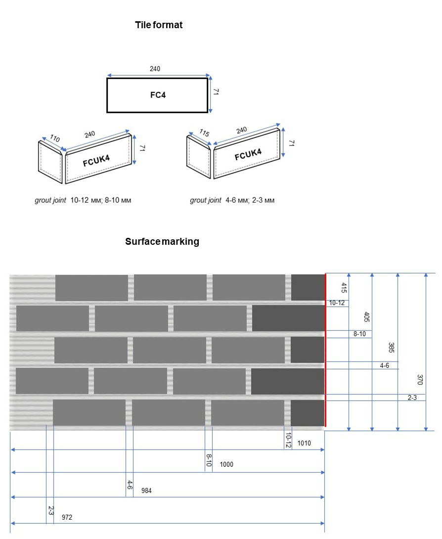 Flexible brick.| flexible clinker. Installation instructions for ...